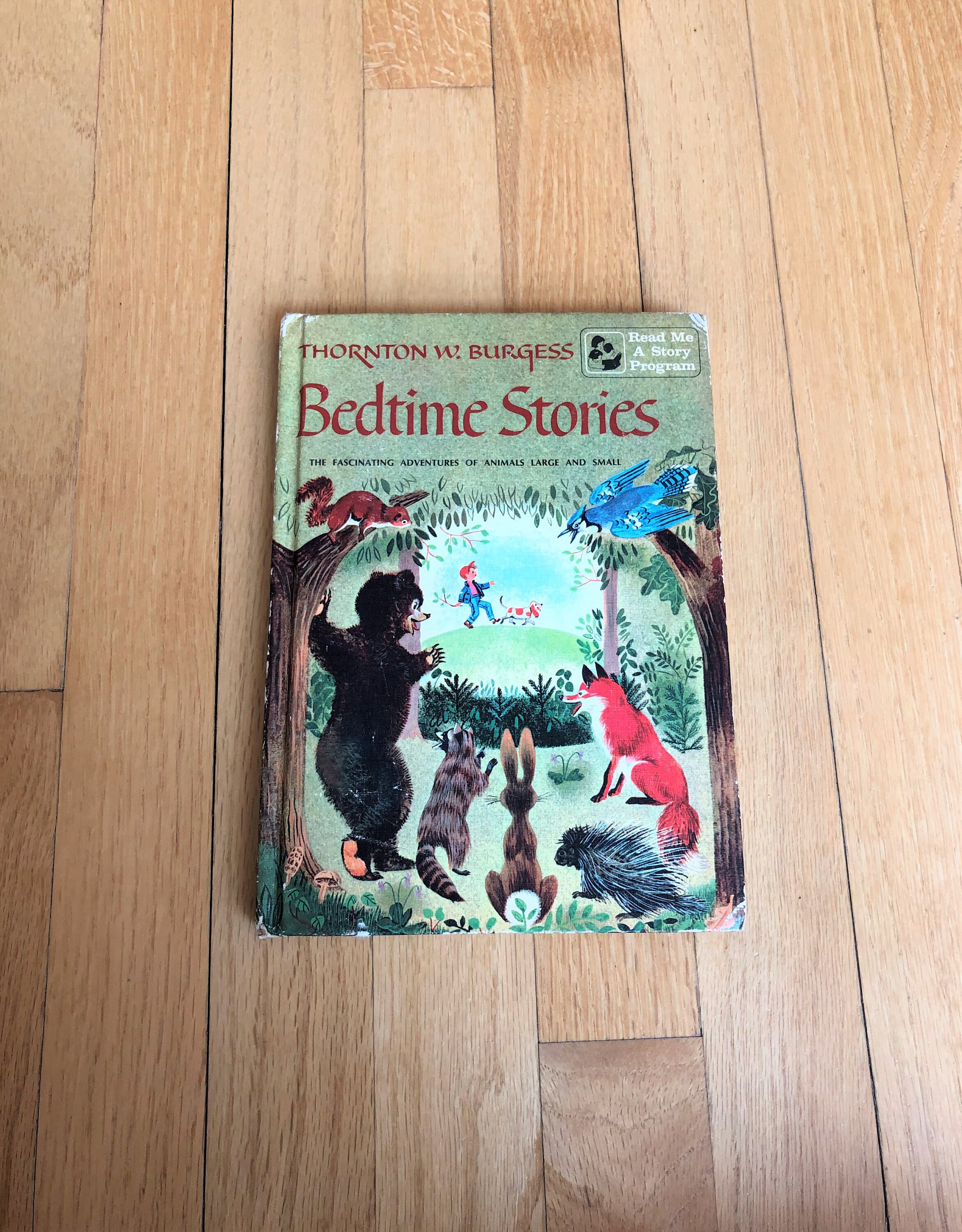 Vintage 1950s Double Storybook Read Me A Story Hardcover Illustrated ...