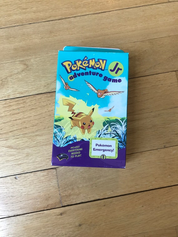 Vintage NOS Unopened Pokémon Jr Adventure Game Designed by - Etsy