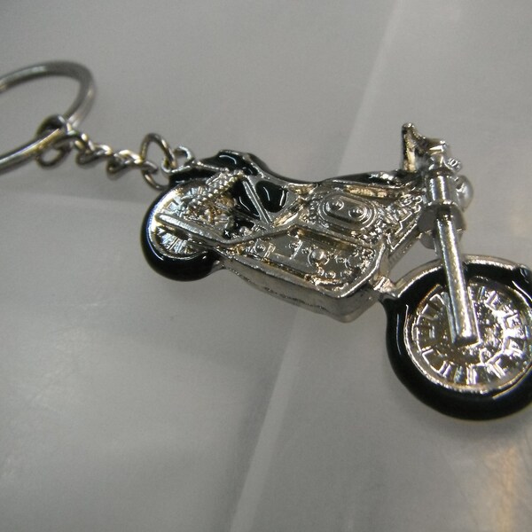 Motorcycle Keychain - Etsy