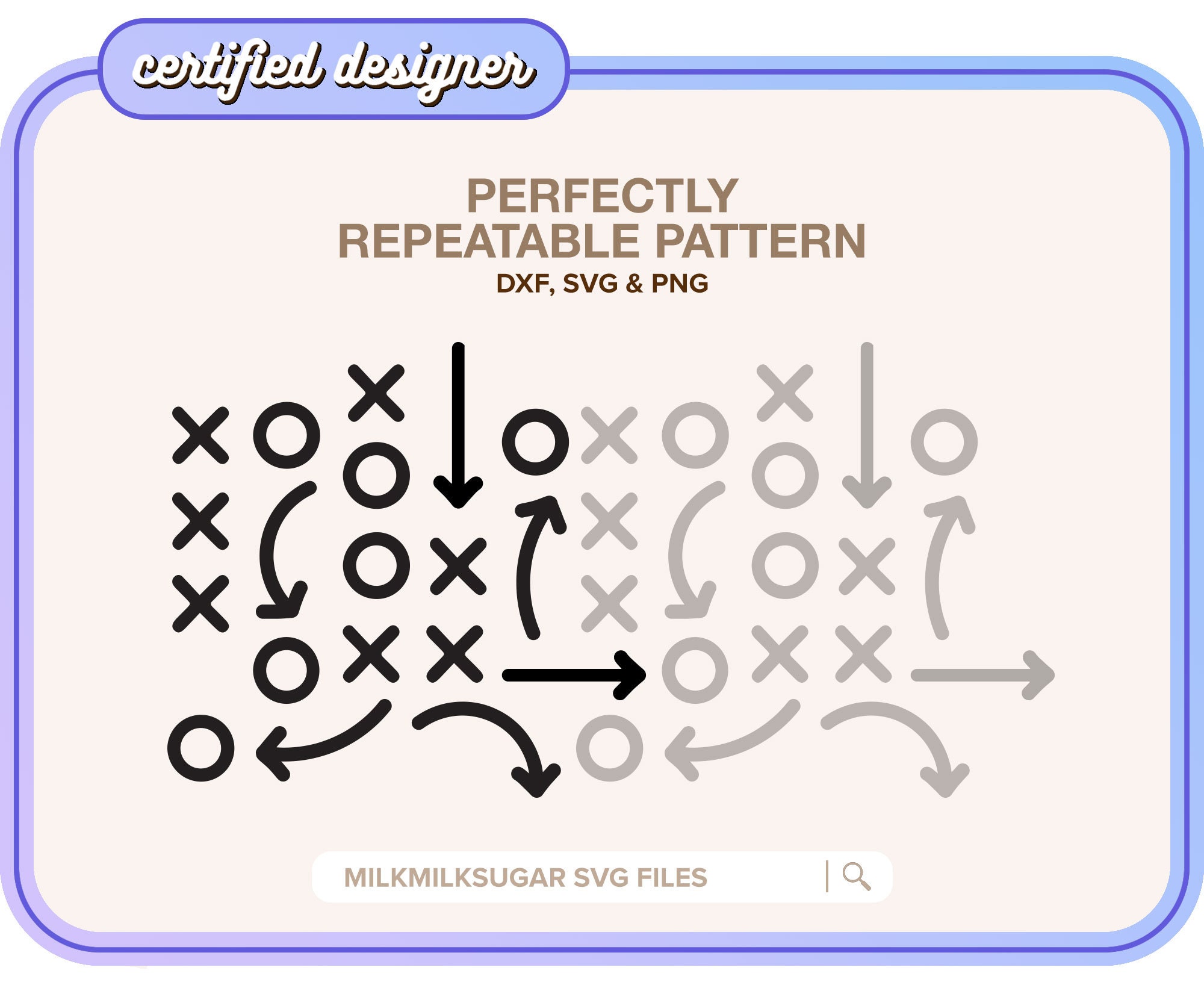 FOOTBALL SVG Pattern Cut File for Cricut or Silhouette - Etsy UK