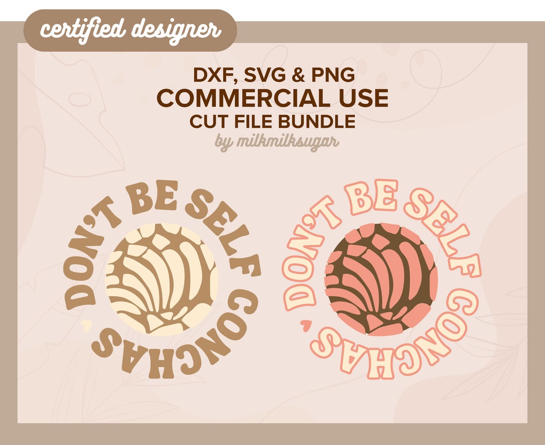 CONCHA SVG Cut File for Cricut or Silhouette Mexican Pan - Etsy
