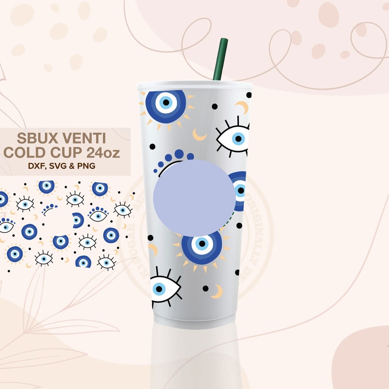 Evil Eye Svg Starbuck - Etsy