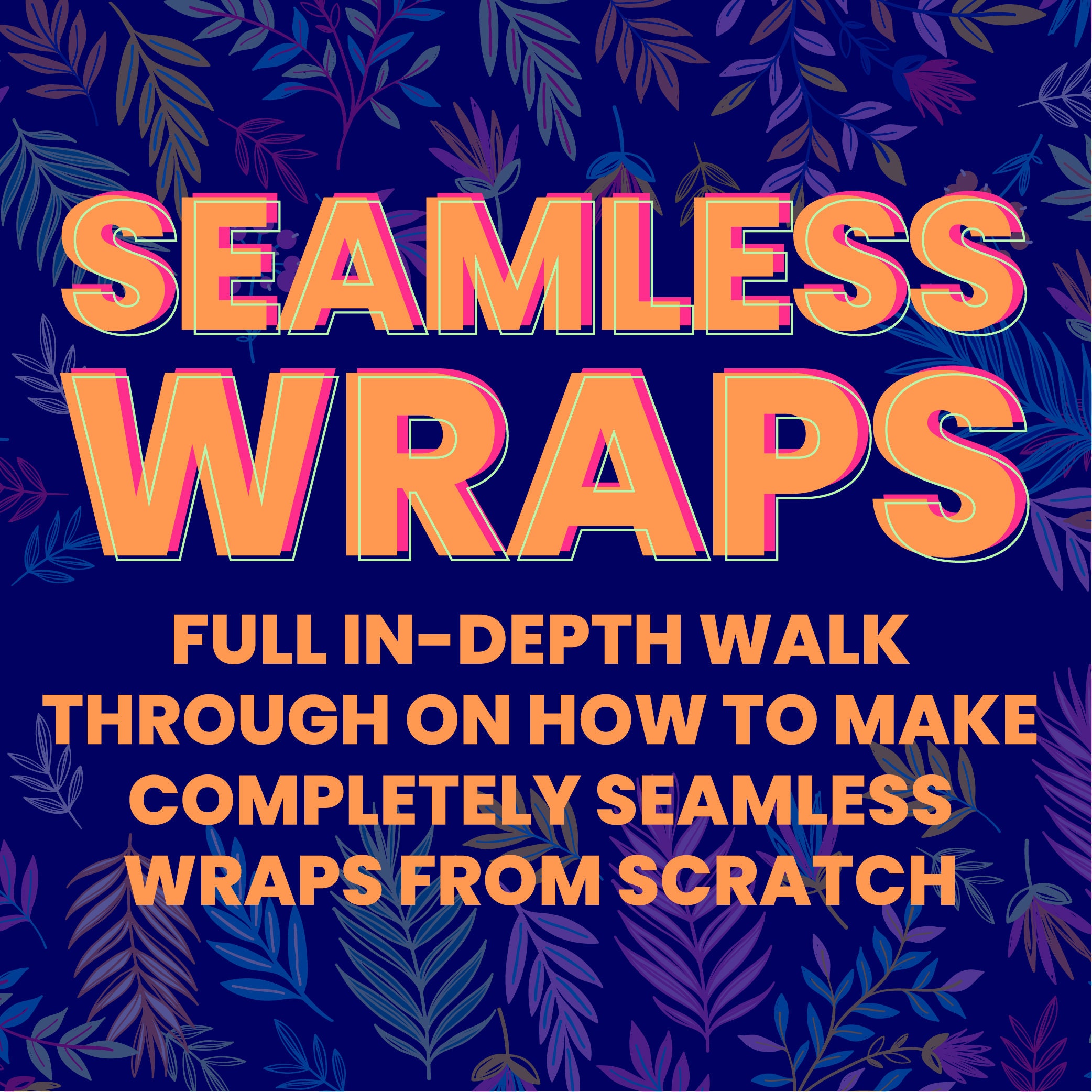 CRASH COURSE: Design Your Own Sbux Super Seamless Wrap Sbux - Etsy