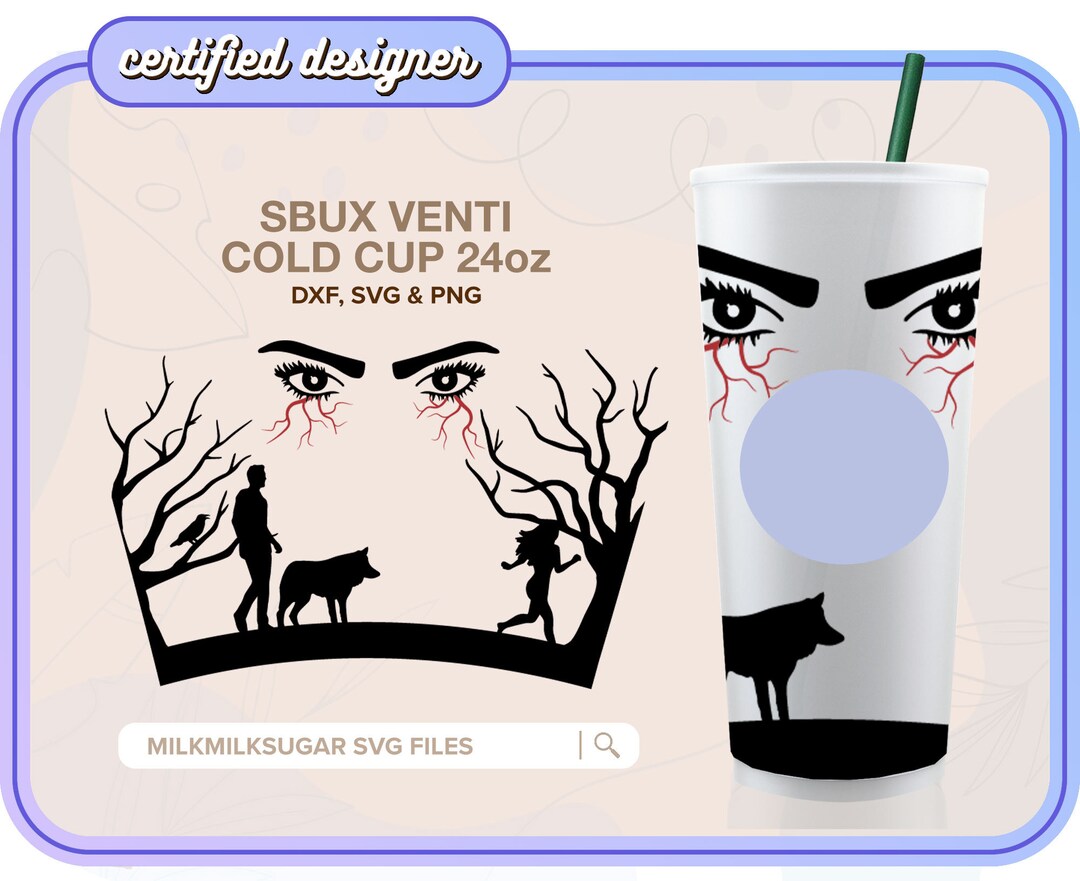 VAMPIRE STORIES Svg Cut File Stefan Damon Svg File for Sbux Venti Cup ...