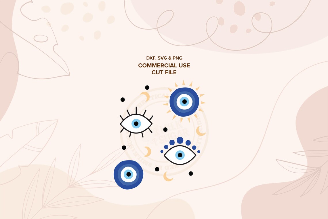 EVIL EYE MINI Evil Eye Print Svg Cut Files for Cricut - Etsy