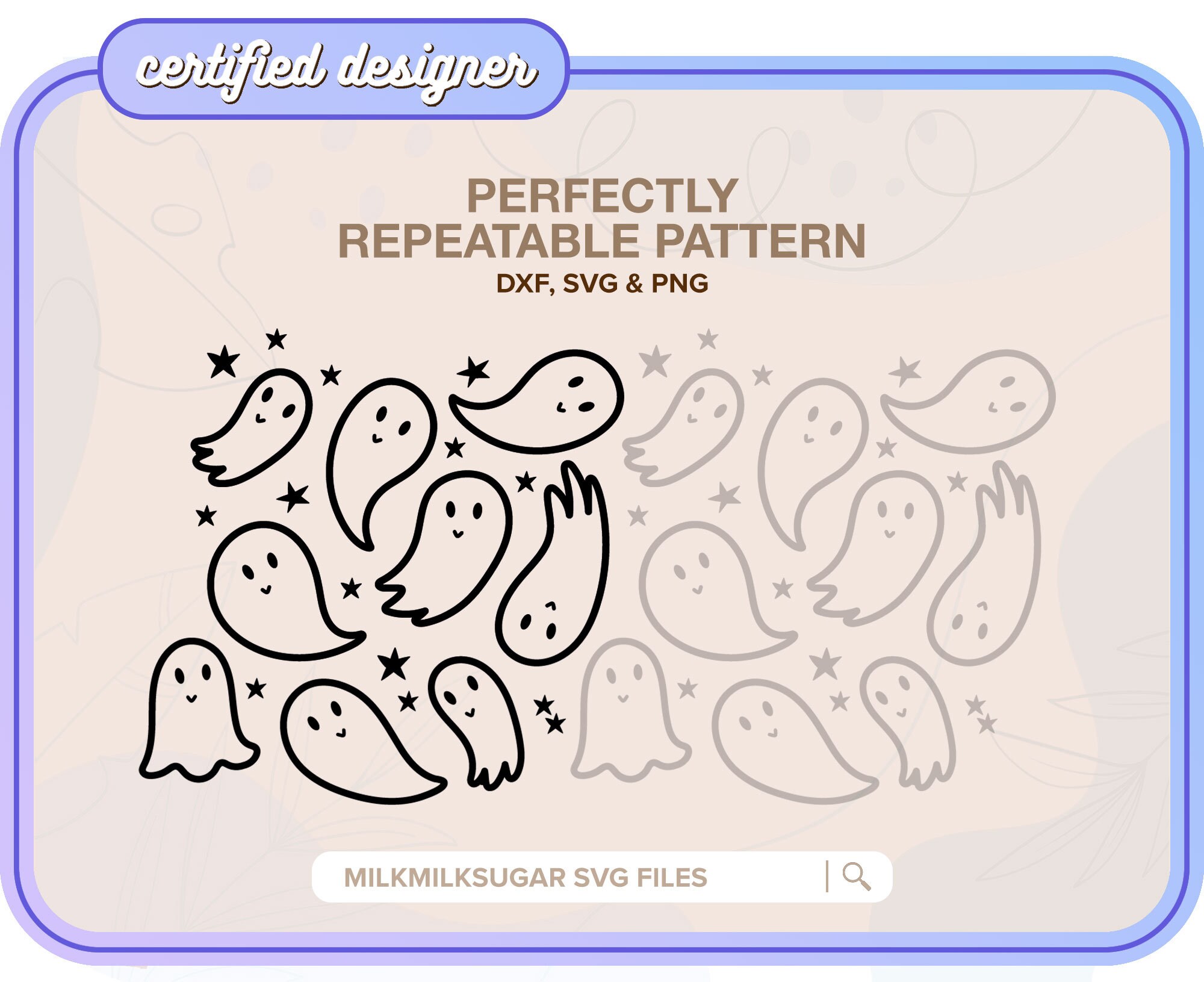 GHOST SVG Cut File for Cricut or Silhouette Halloween Svg - Etsy