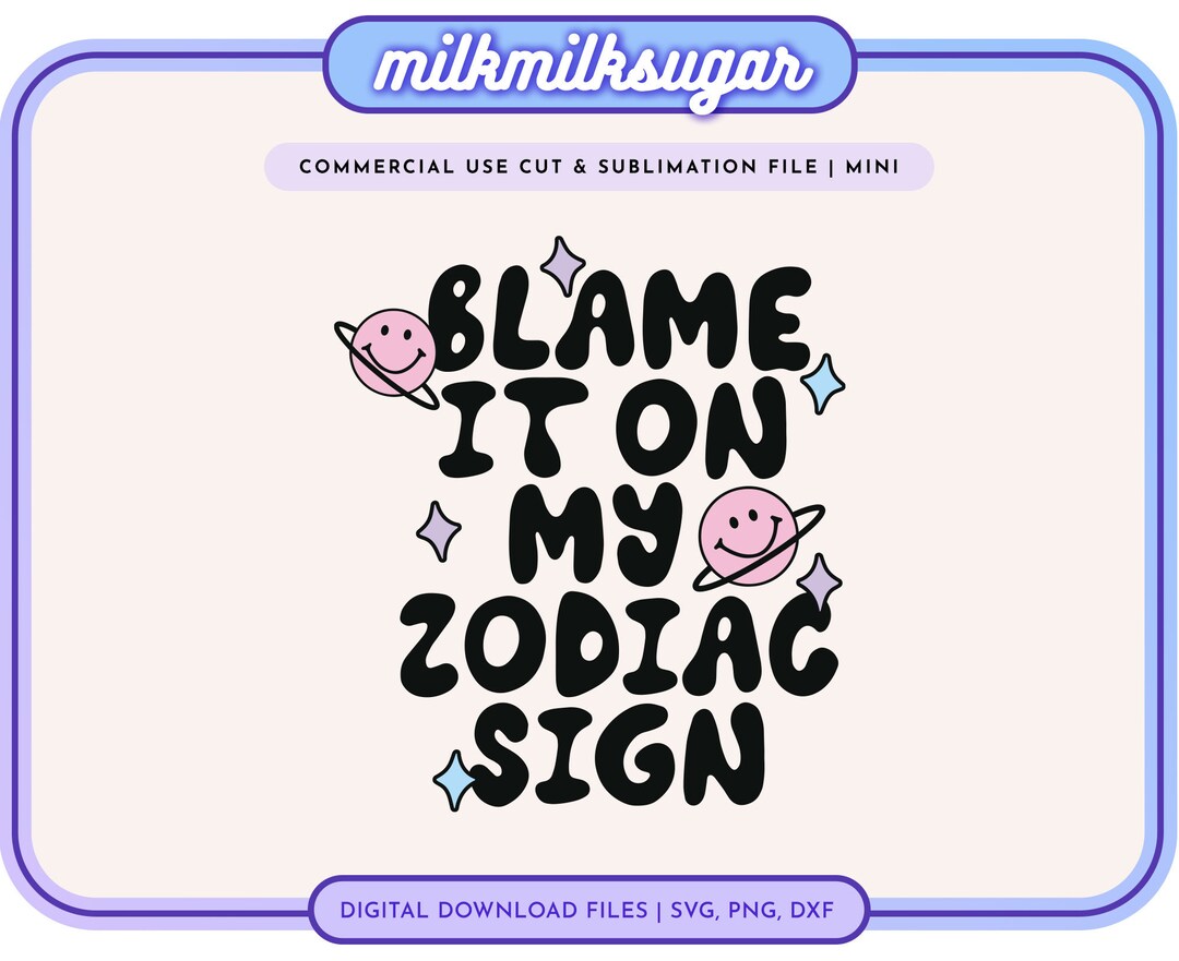 STAR SIGN SVG Cut File for Cricut & Silhouette Astrology Svg - Etsy Canada