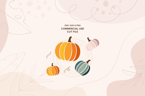 PUMPKIN PATCH MINI Pumpkin Clipart Svg Cut Files for - Etsy