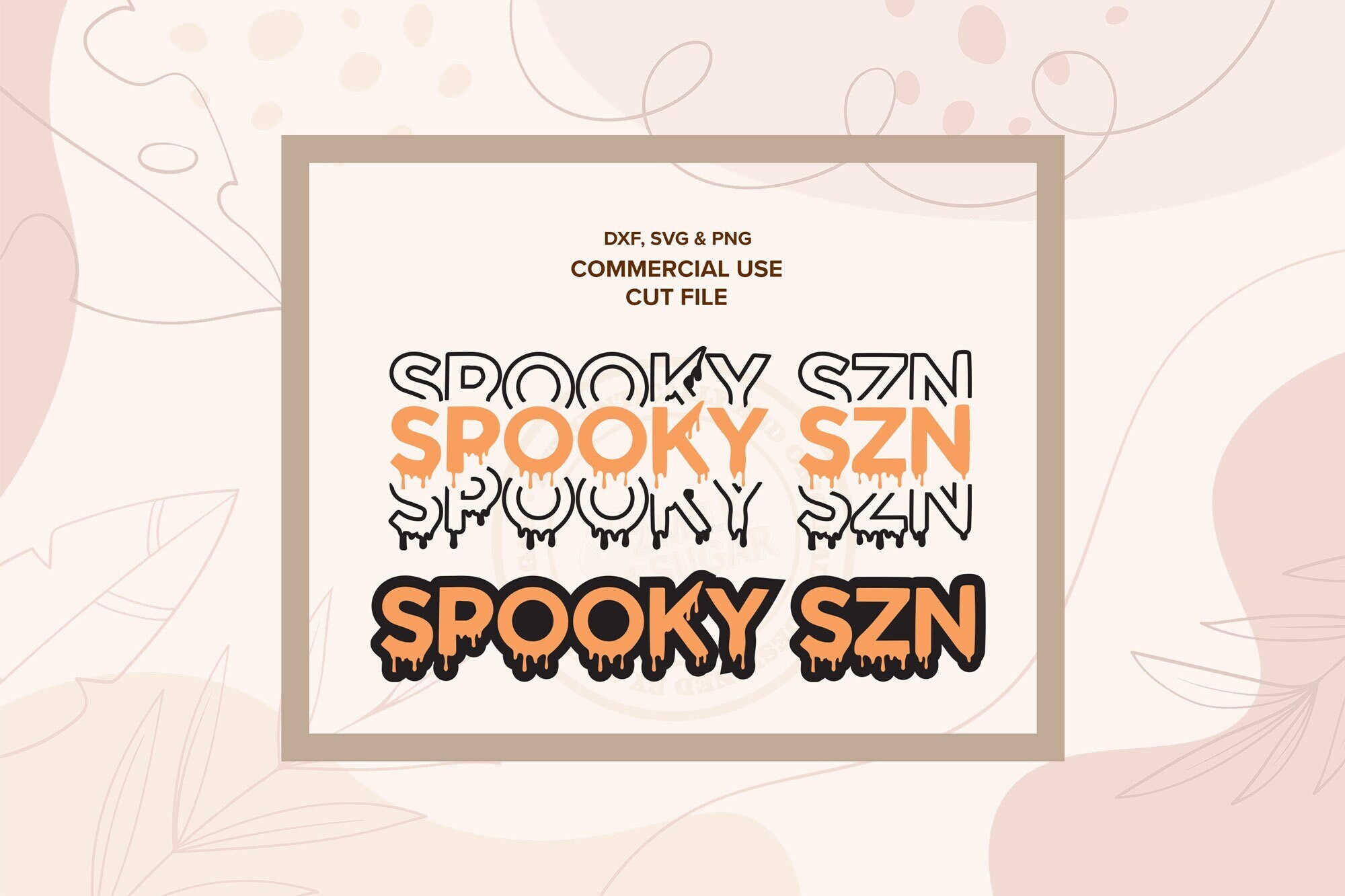 SPOOKY SZN MINI Halloween Svg Fall Svg Cut Files for - Etsy