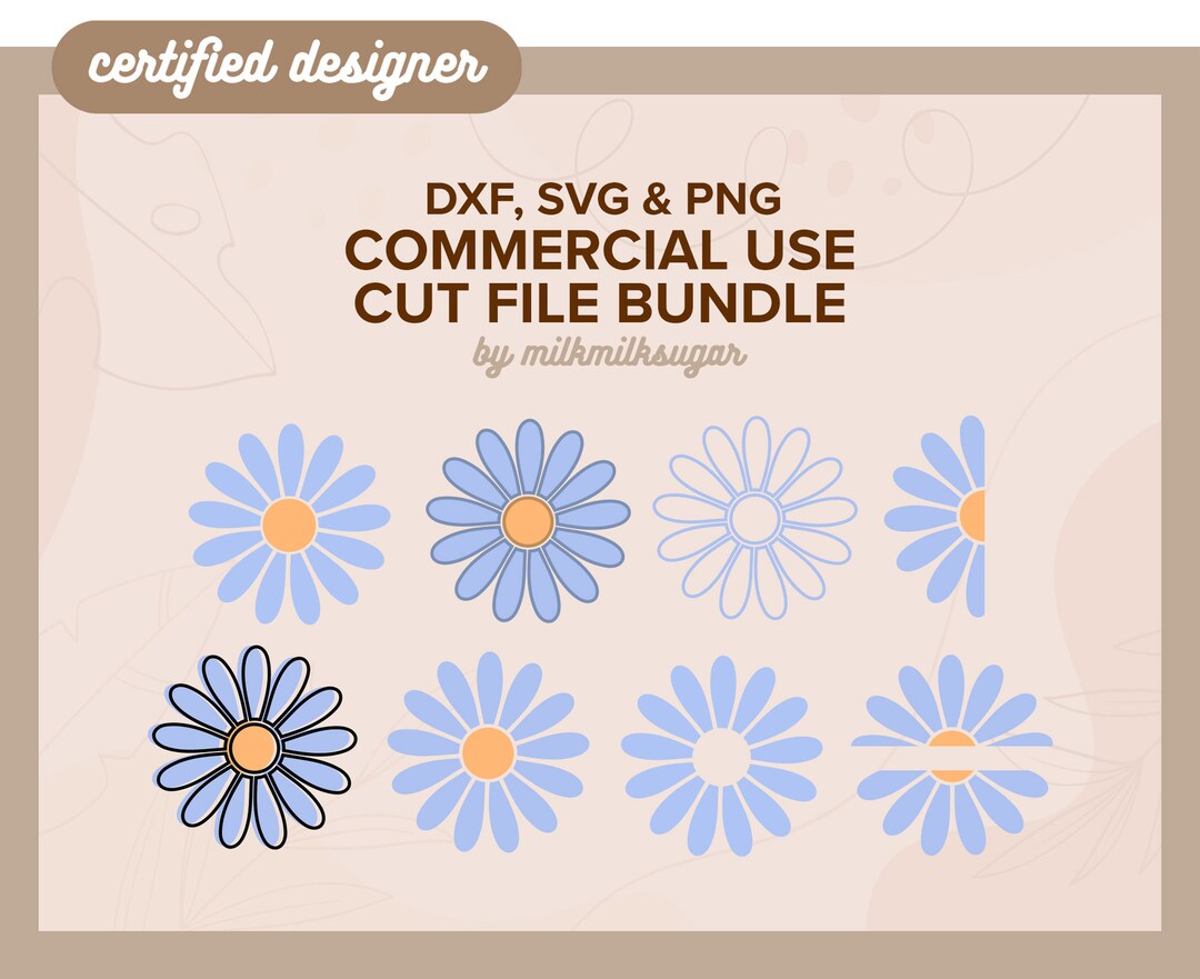 DAISY SVG, Daisies Svg, Cut Files for Cricut, Flower Svg Bundle, Flower ...