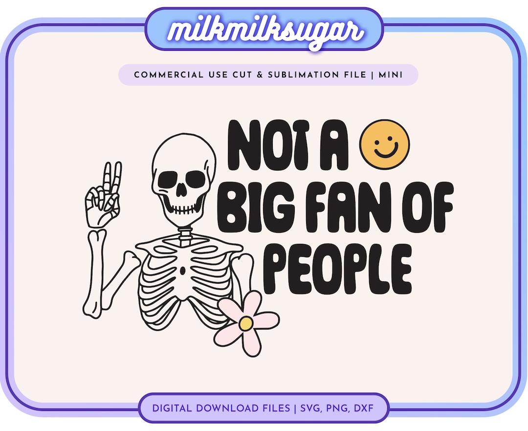 INTROVERT Svg Cut File for Cricut Silhouette Social Anxiety - Etsy