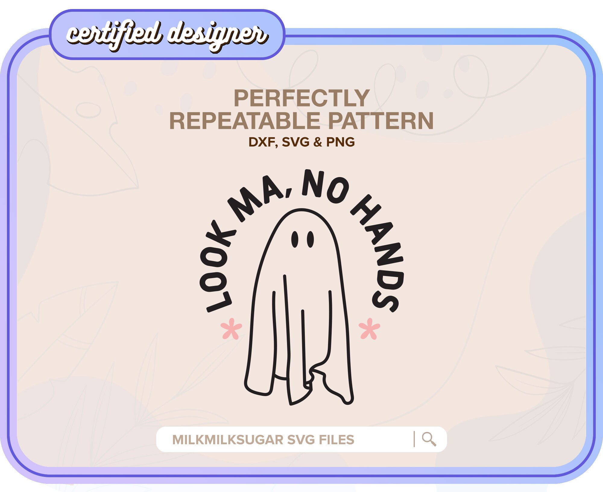 NO HANDS SVG Cut File for Cricut or Silhouette Cute Halloween - Etsy