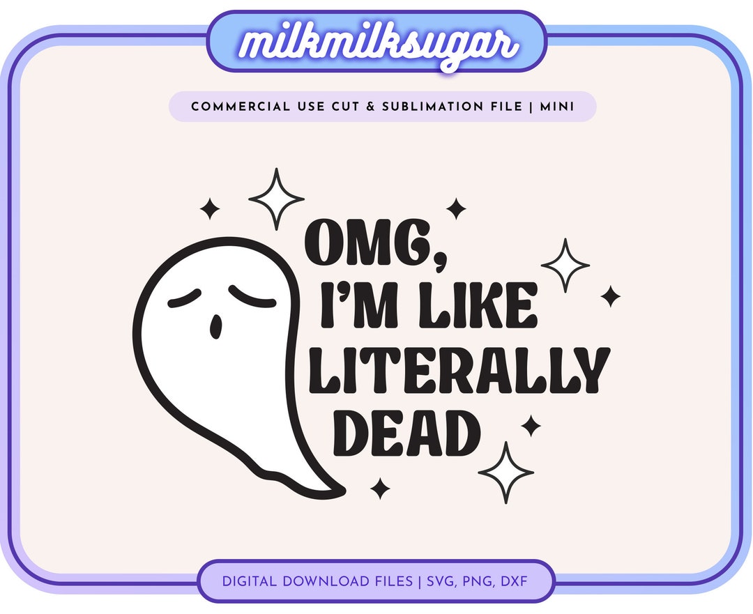 FUNNY HALLOWEEN SVG Cut File for Cricut or Silhouette, Halloween Svg ...