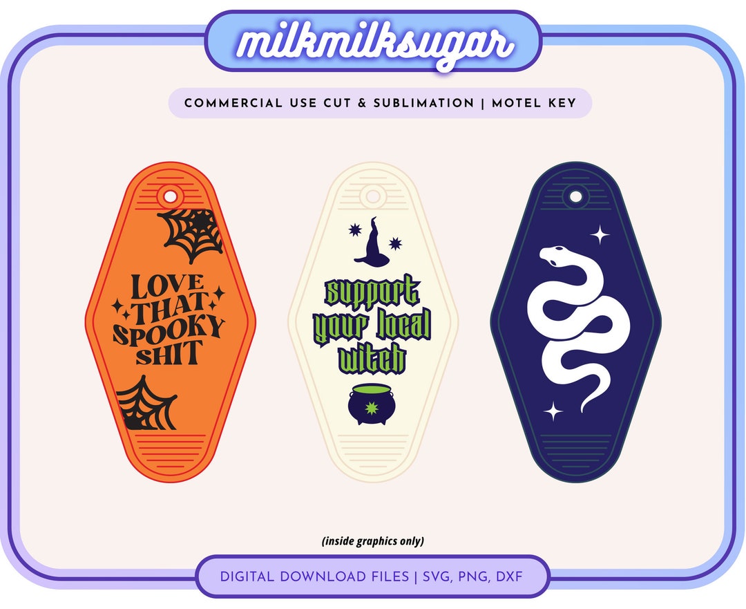 MOTEL KEYCHAIN Svg Cut File for Cricut & Silhouette, Key Quote Svg ...