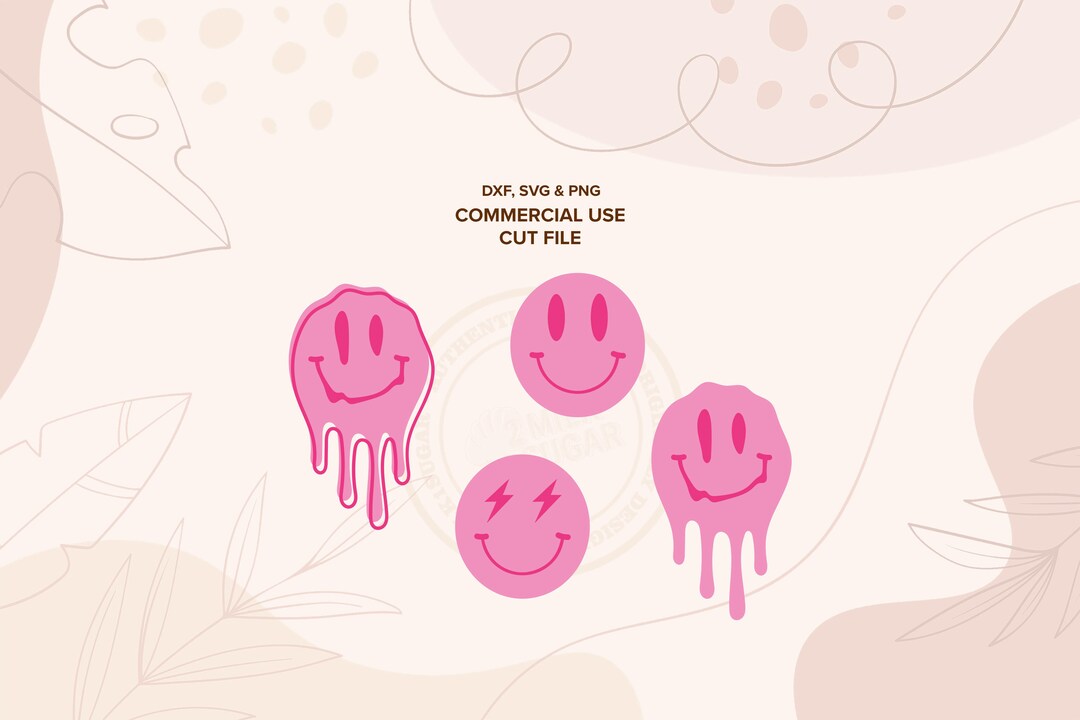 SUPER SMILE MINI Smile Face Svg, Happy Face Svg, Emoji, Cut Files for ...
