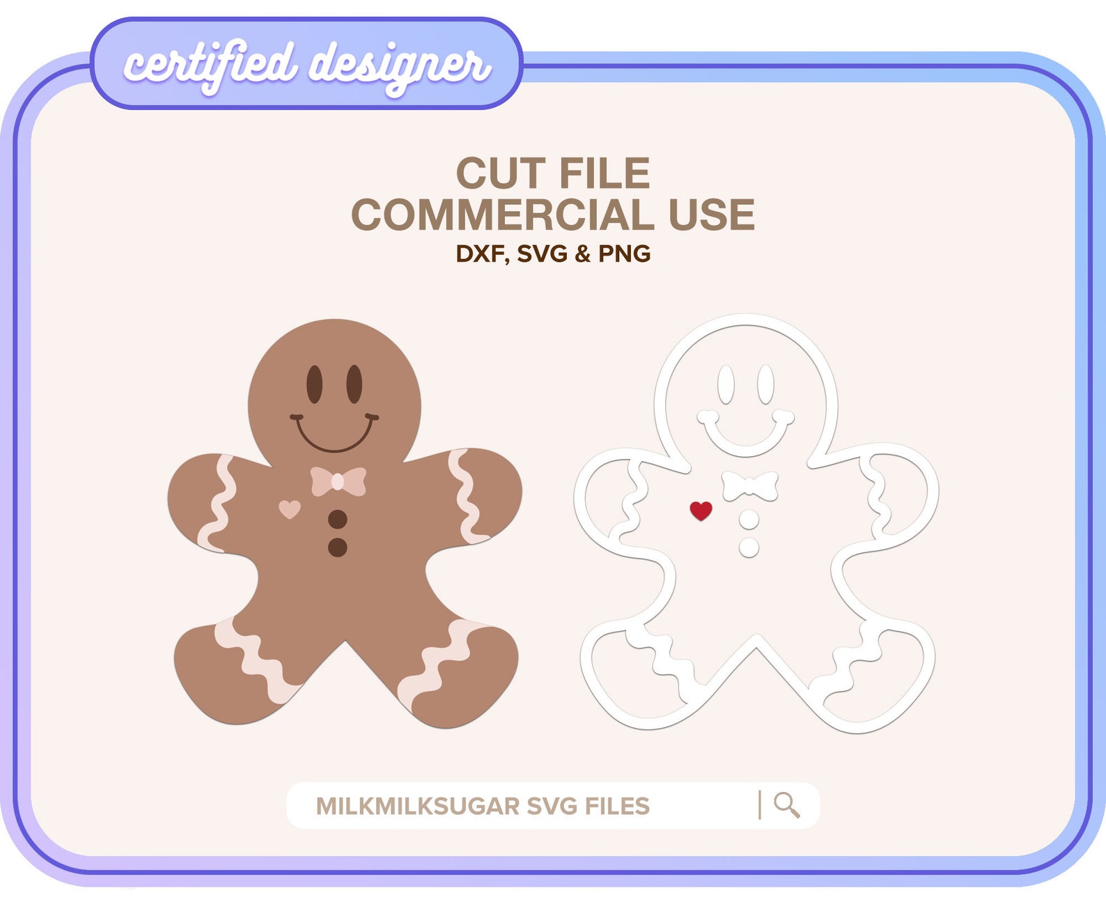 GINGERBREAD BUNDLE Gingerbread Man Svg Cut Files for Cricut - Etsy