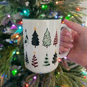 CHRISTMAS TREES SVG Cut File for Cricut or Silhouette, Christmas Tree ...