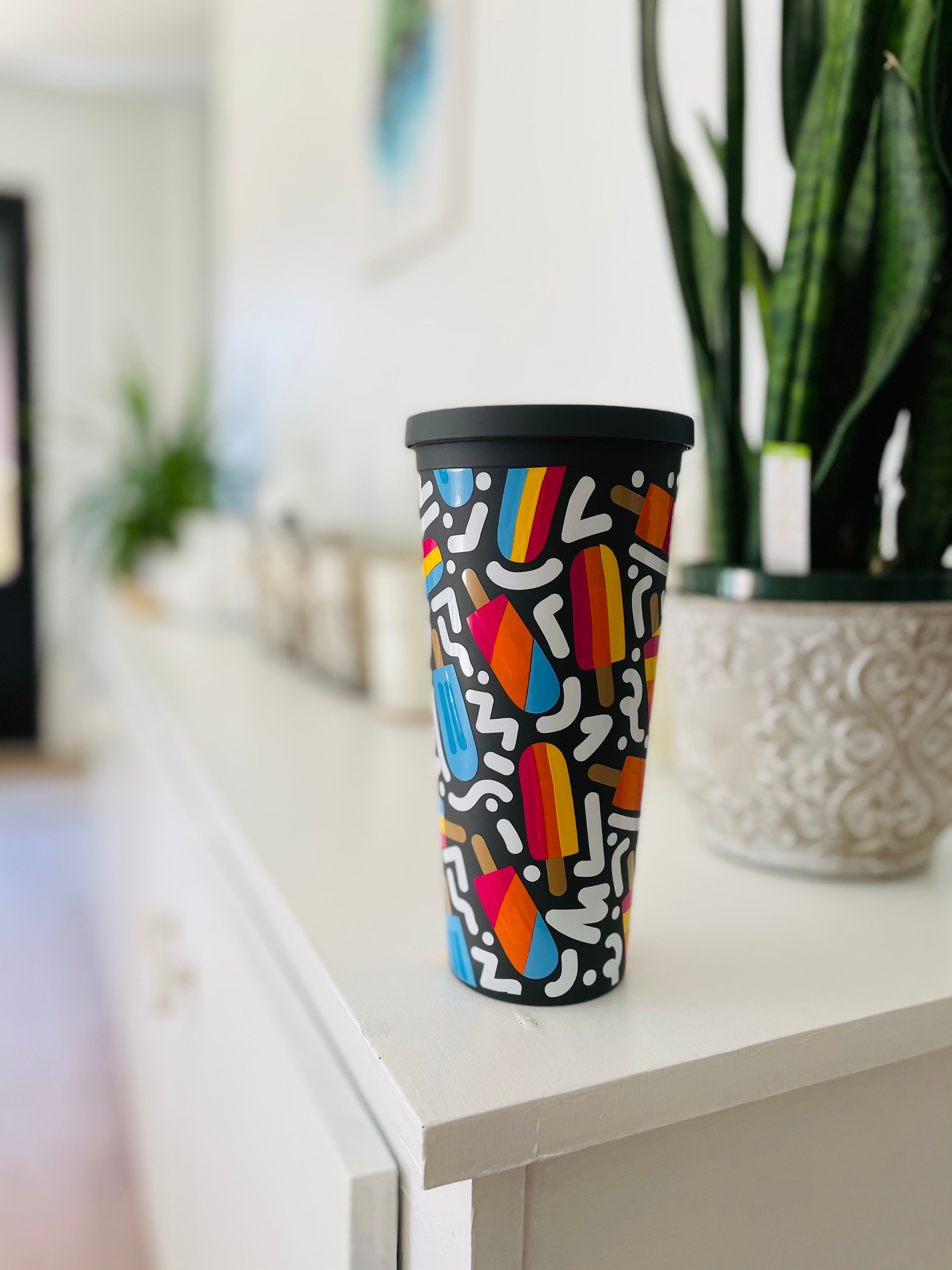 POPSICLE PARTY Seamless Wrap Strata 22oz Cup Wrap Png Dxf - Etsy