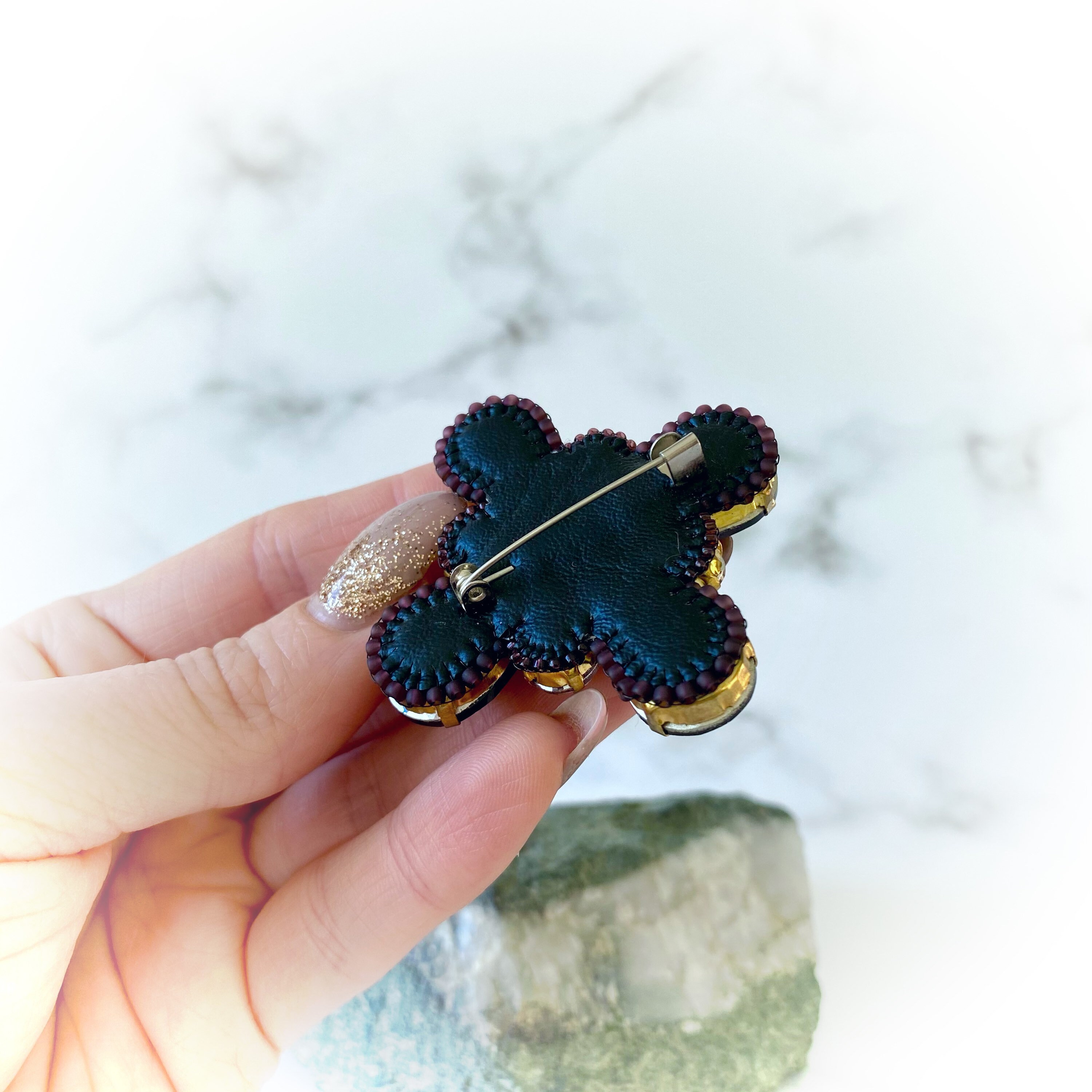 Brosche hecho a mano nuevo - Etsy España