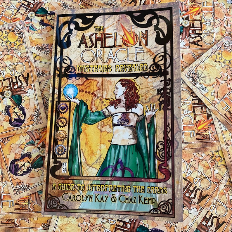 Ashelon Oracle Deck and Book, Tarot, Steampunk Oracle, Art Nouveau ...