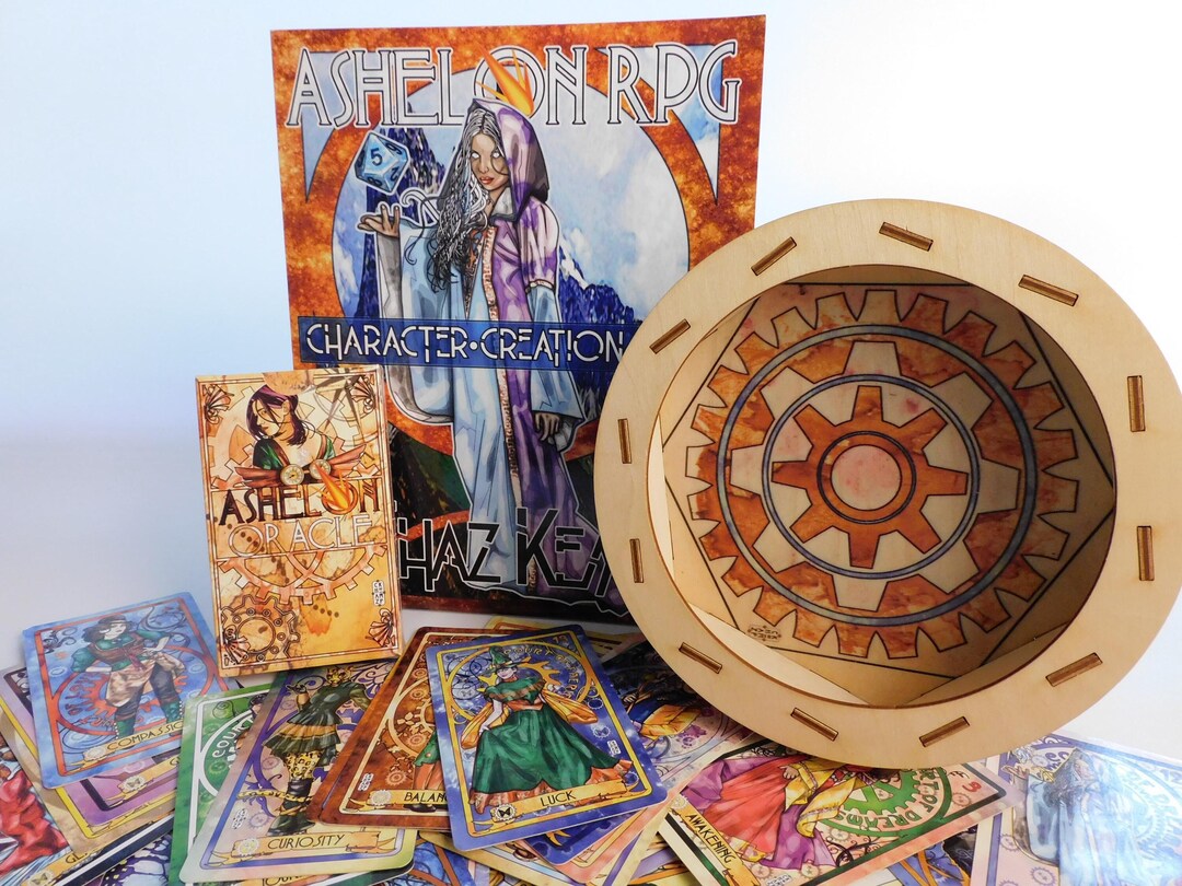 Ashelon Oracle Gamer Bundle - Tray: RPG Character Creation Guide ...