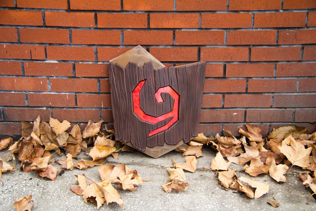 Deku Shield Inspired Design Handmade Replica - Etsy