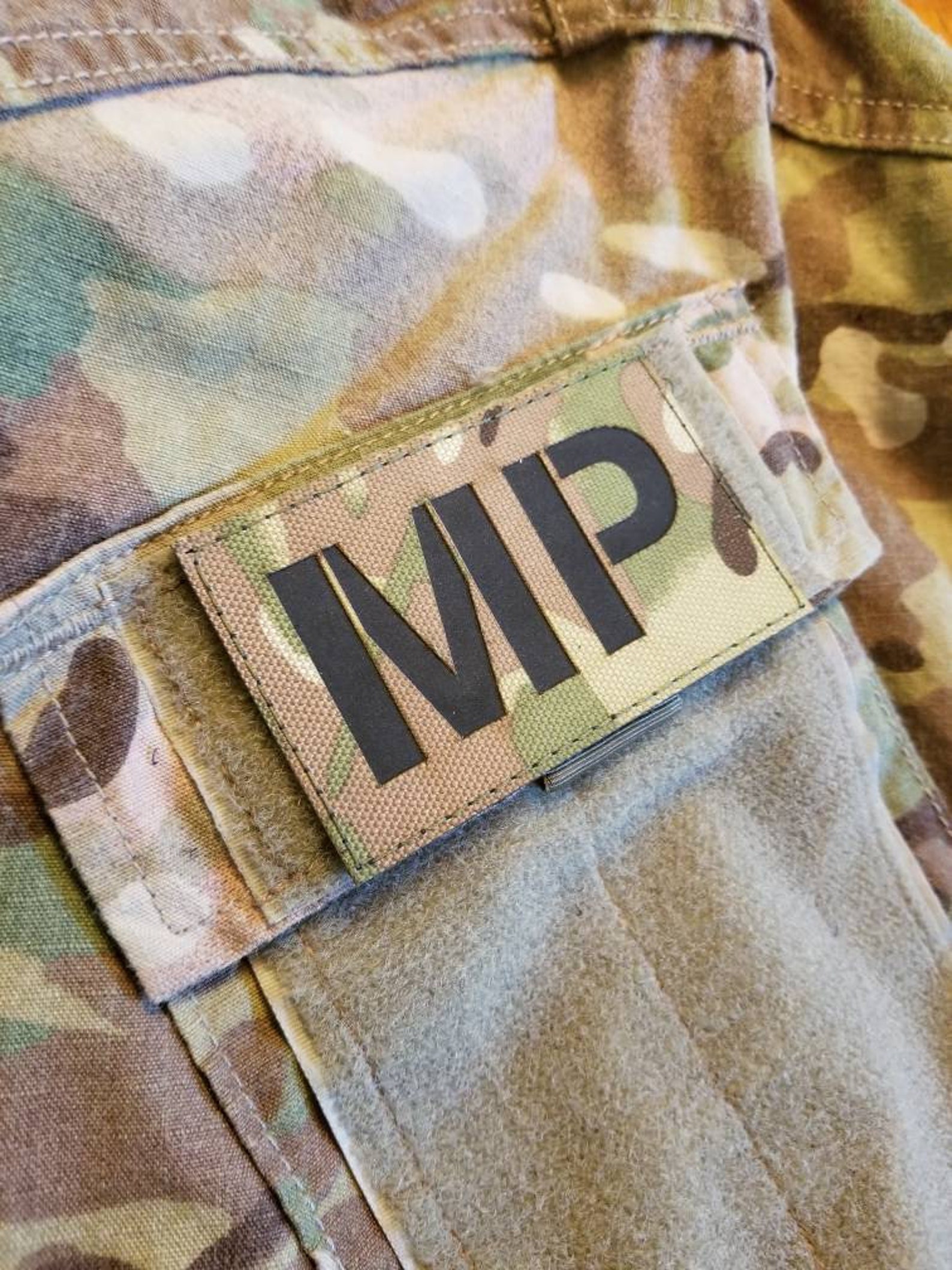 OCP Multicam MP Military Police Morale Patch IR | Etsy