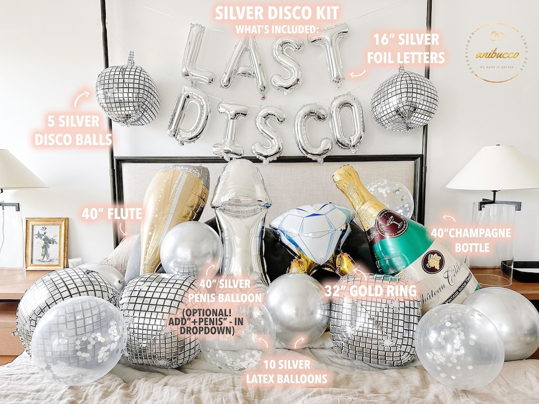 Last Disco Bachelorette Decorations,nashville Bachelorette,disco Bride ...