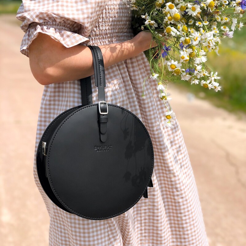 Round Bag - Etsy
