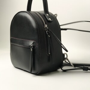 Small Leather Backpack for Women - Etsy