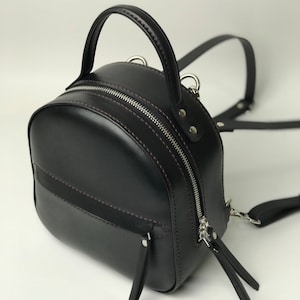 Small Leather Backpack for Women - Etsy