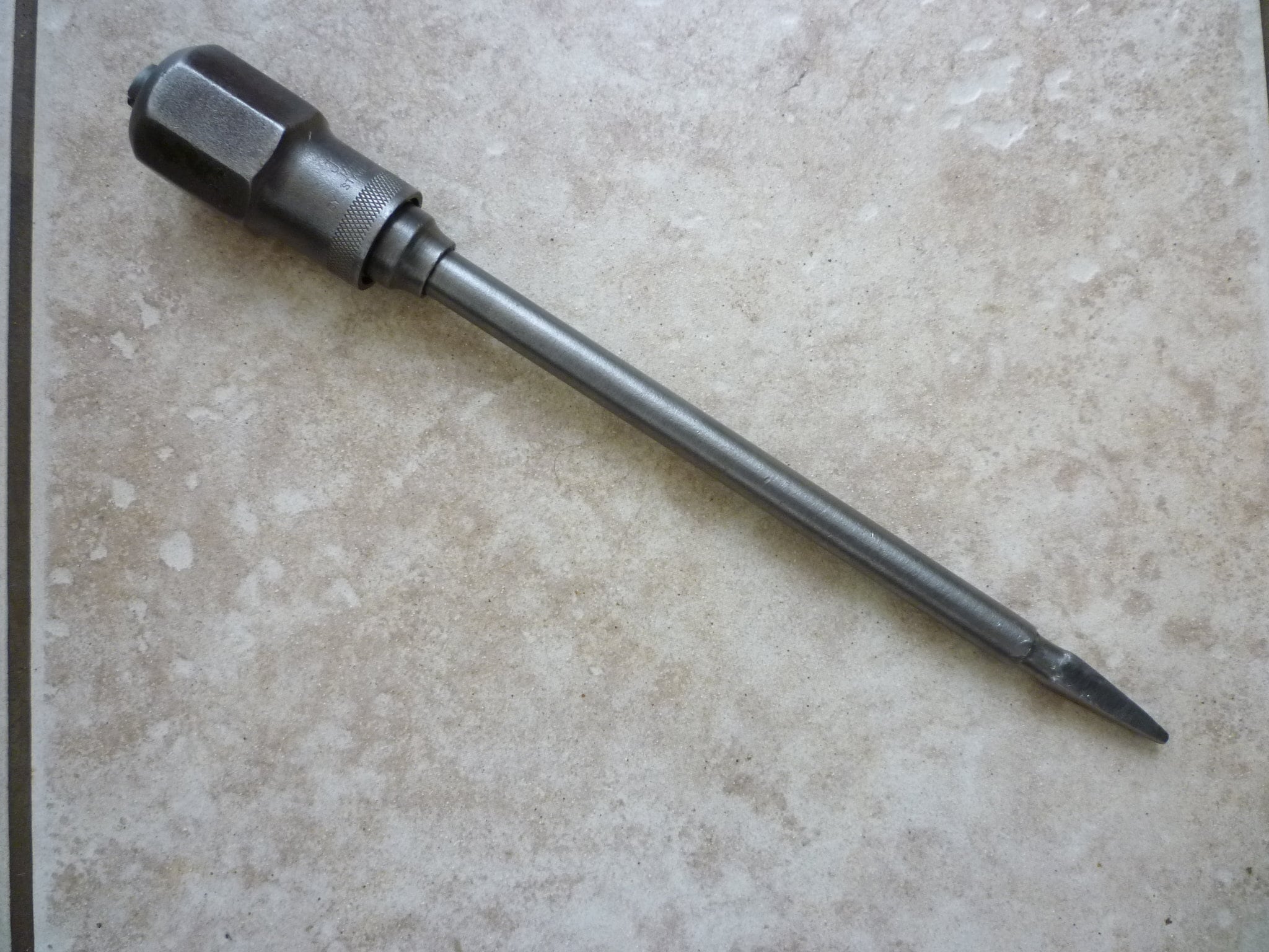 Vintage Chapman Stanley Hand Brace Extension and Chuck. Old Carpentry ...