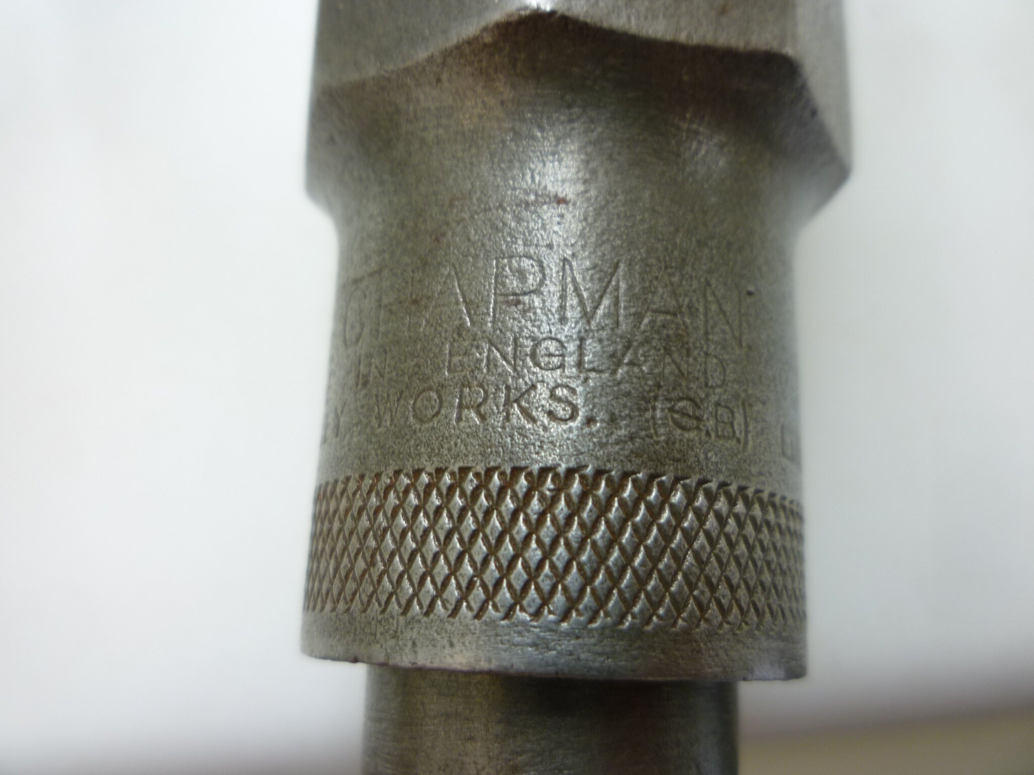 Vintage Chapman Stanley Hand Brace Extension and Chuck. Old Carpentry ...