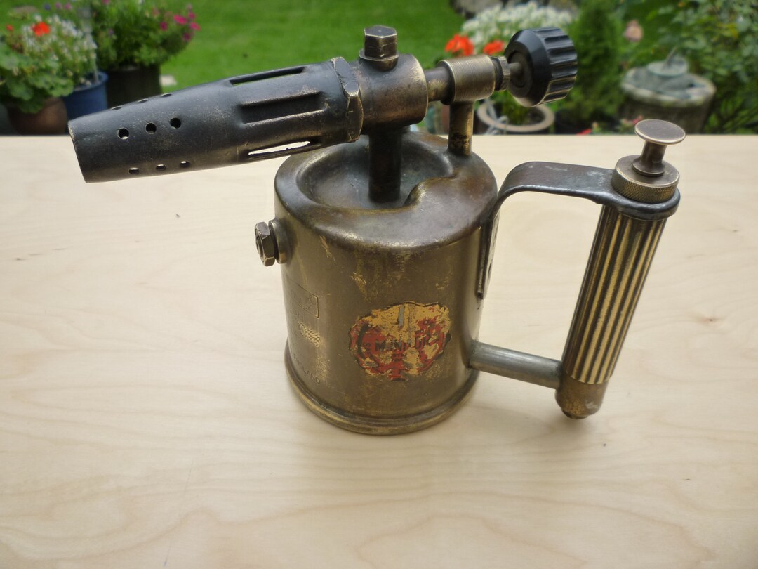 Rare Vintage MONITOR 46A Brass Blow Torch Lamp - Etsy