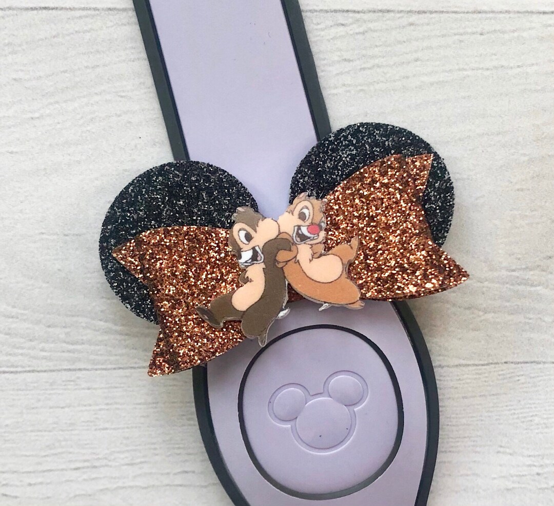 Rascal Chipmunks Ear Band Bow | Magic Band Bow - Etsy