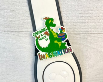 Dark Purple Figment Dragon Disney World Magic Band Slider - Etsy