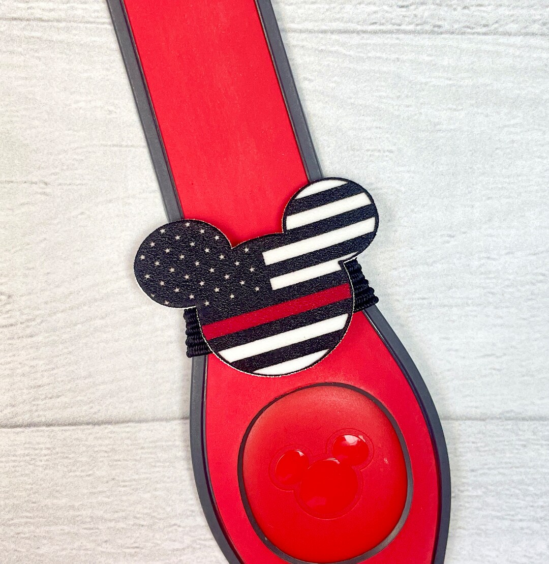 Thin Red Line Band Slider - Etsy