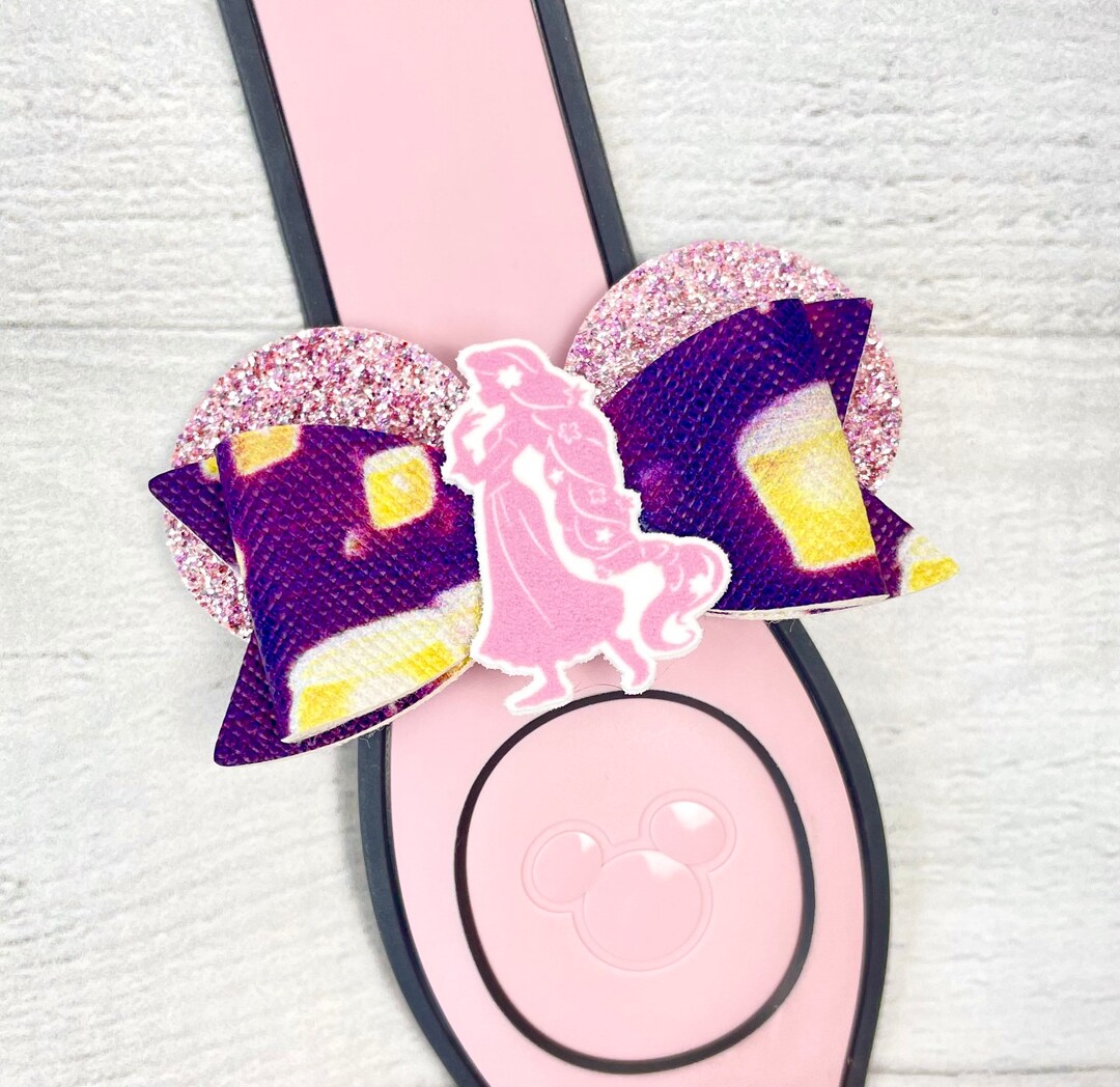 Rapunzel Ear Band Bow | Magic Band Bow - Etsy