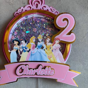 Princess Cake Topper - Etsy