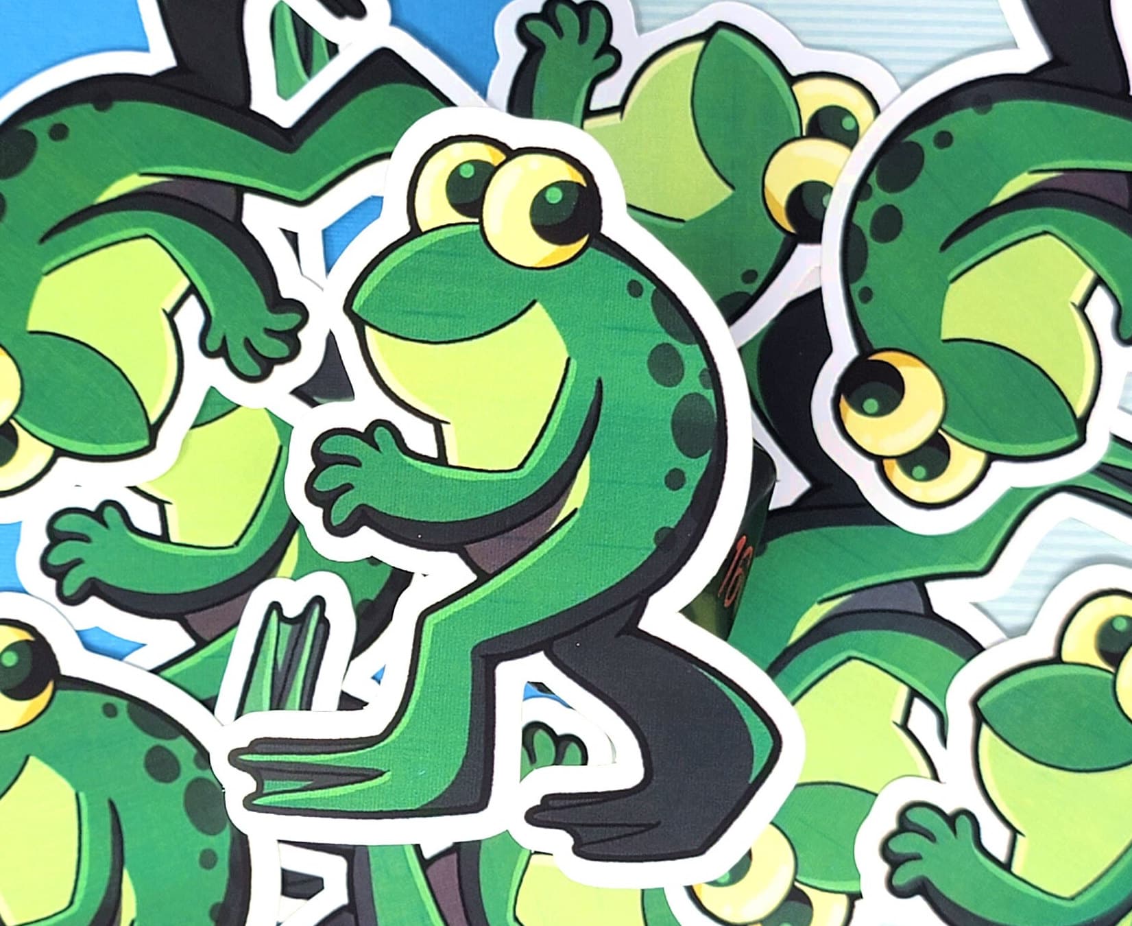 Loveland Frog Cute Cryptid 3 in Waterproof Vinyl Sticker - Etsy