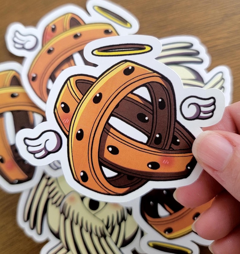 Ophanim - Cute Biblically Accurate Angel 3 in Waterproof Vinyl Sticker ...