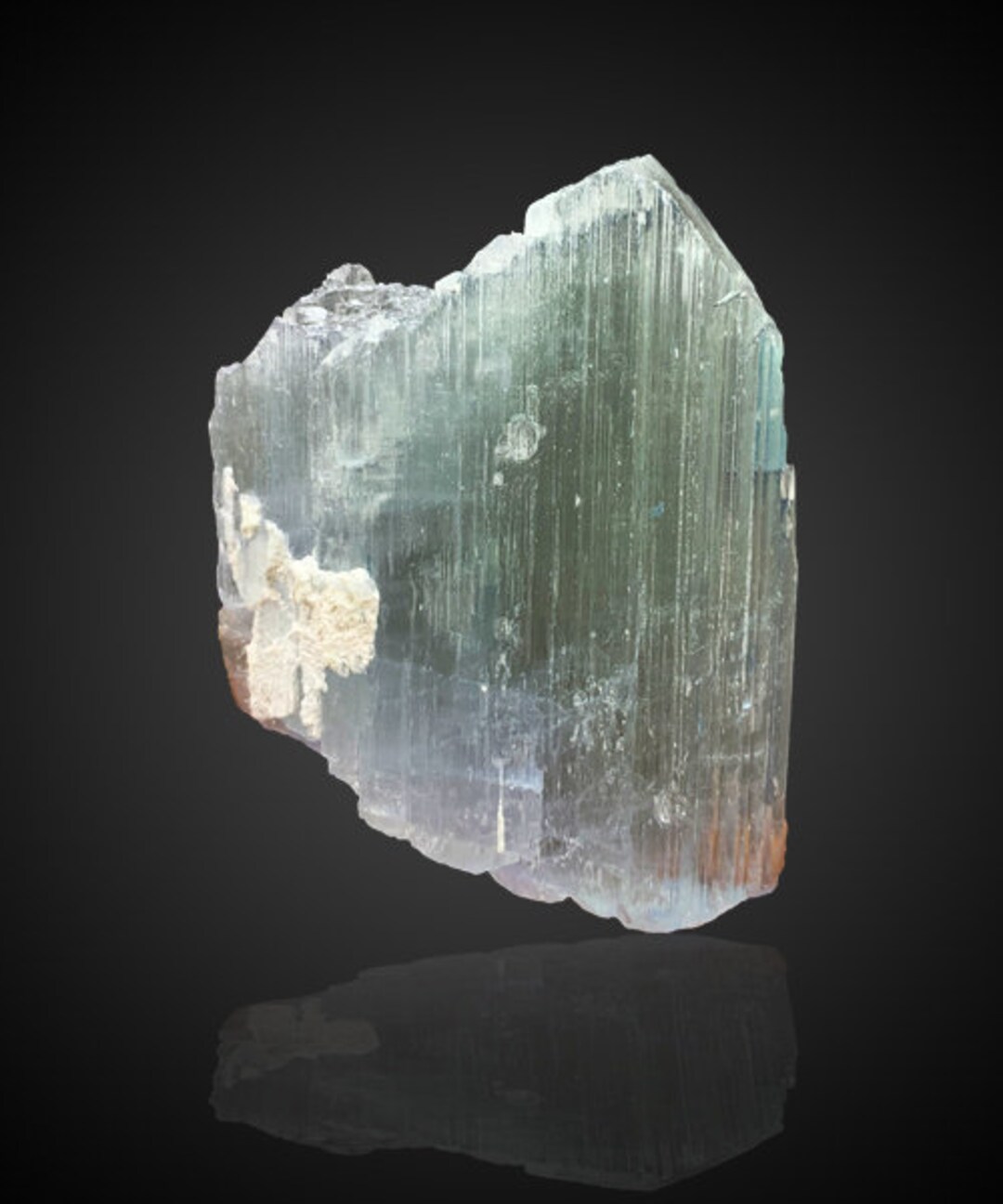 Natural Bi Color Kunzite Crystal, Fine Beautiful Shape, Pink Kunzite ...