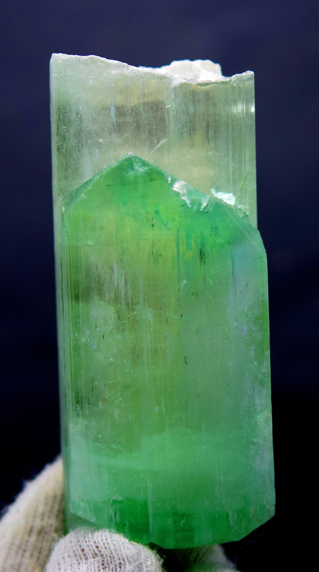 Green Kunzite Crystal: 150 Gram V-shape Twin, Afghanistan - Etsy