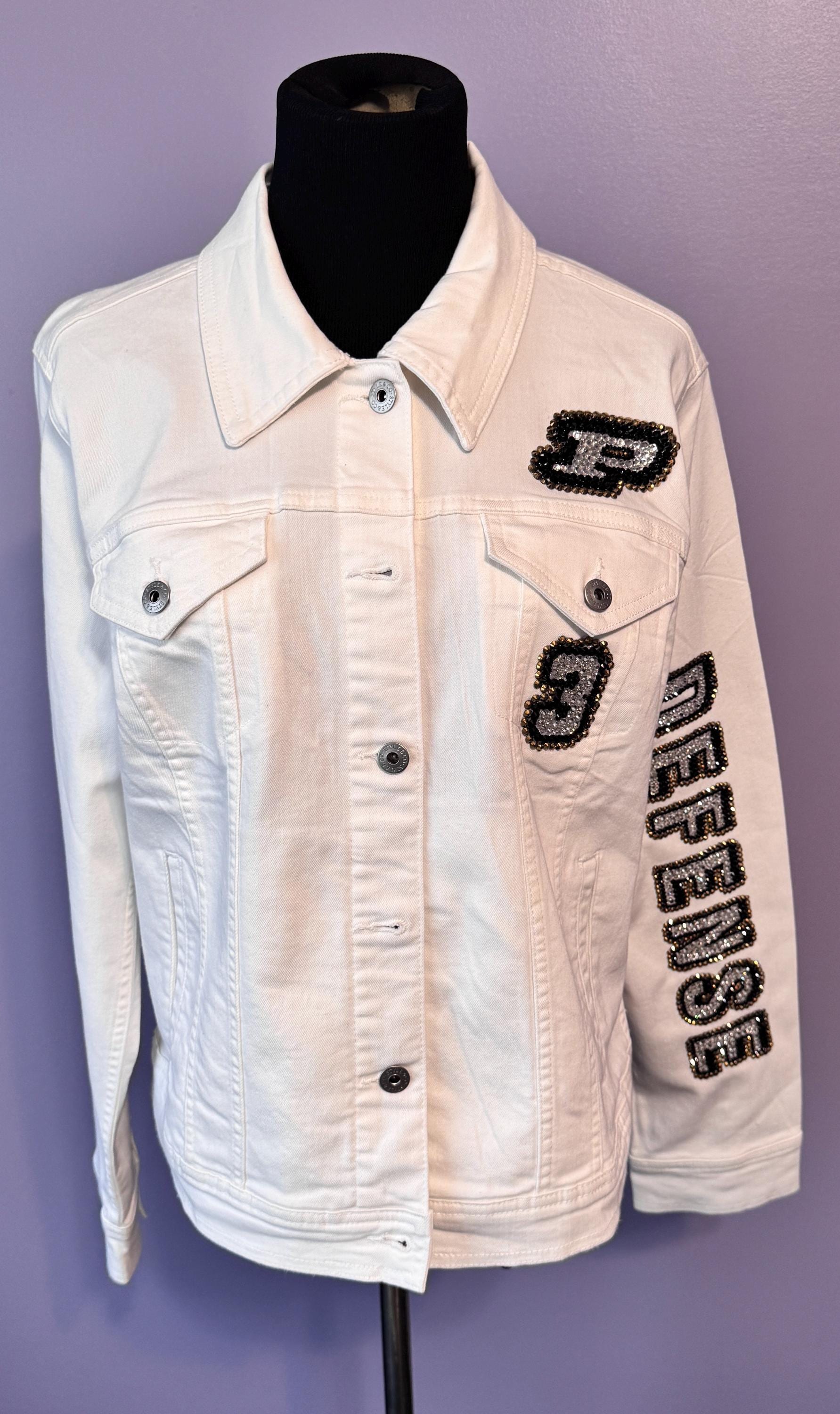 Sparkle With Pride in Our Custom Rhinestone Jacket - Etsy