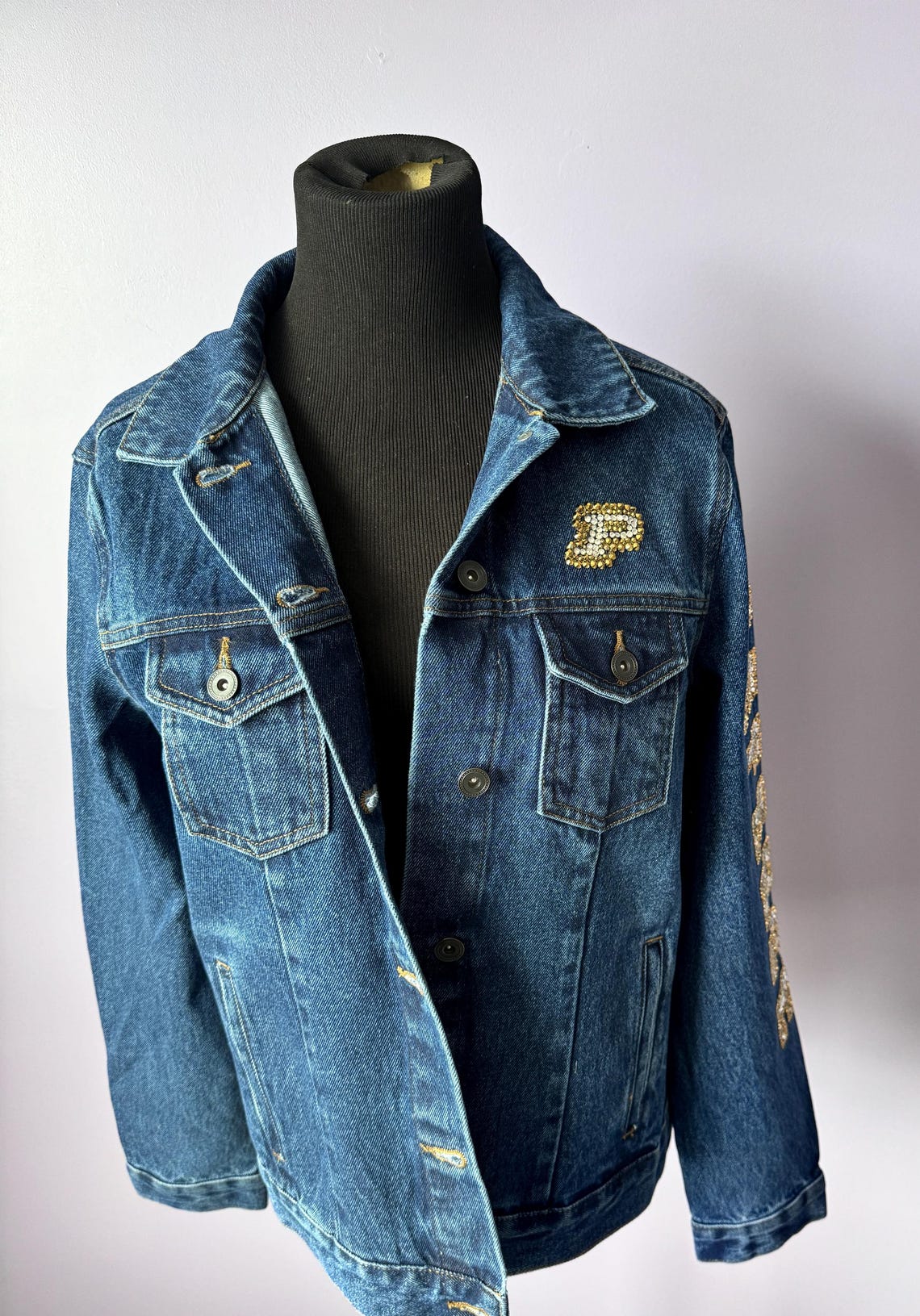 Sparkle With Pride in Our Custom Rhinestone Jacket - Etsy