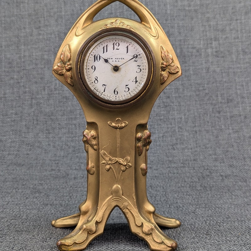 Art Nouveau Clock - Etsy