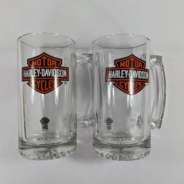 Harley Davidson Beer Mugs - Etsy