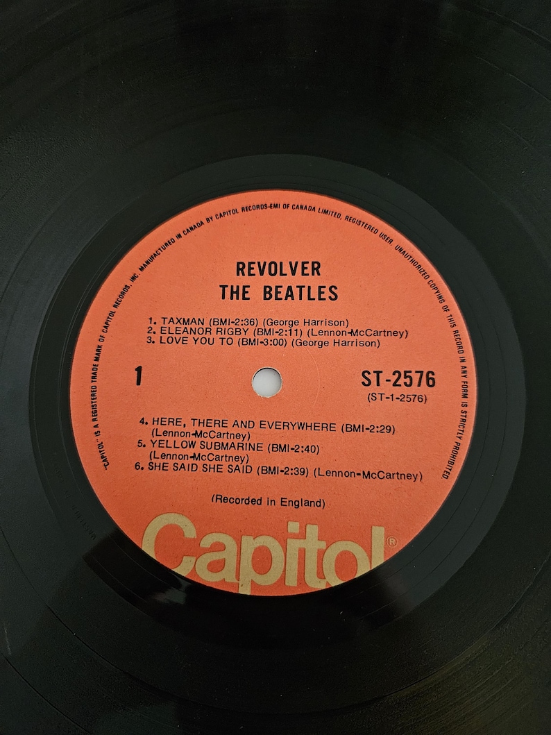 The Beatles – Revolver - EX - Lp Records - ST-2576 - Capitol Records ...