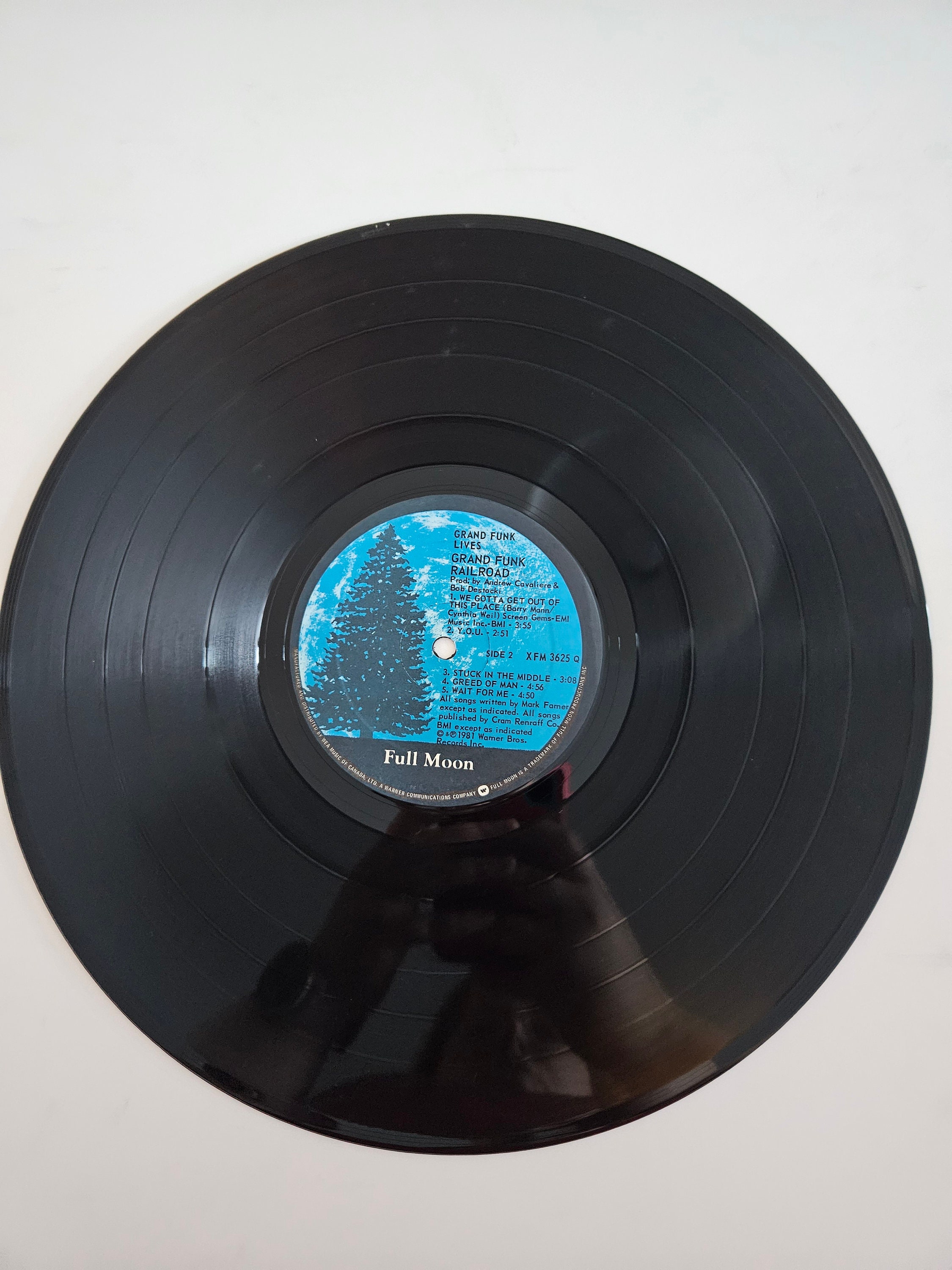 Grand Funk Railroad – Grand Funk Lives - EX - Lp Records - XFM 3625 ...