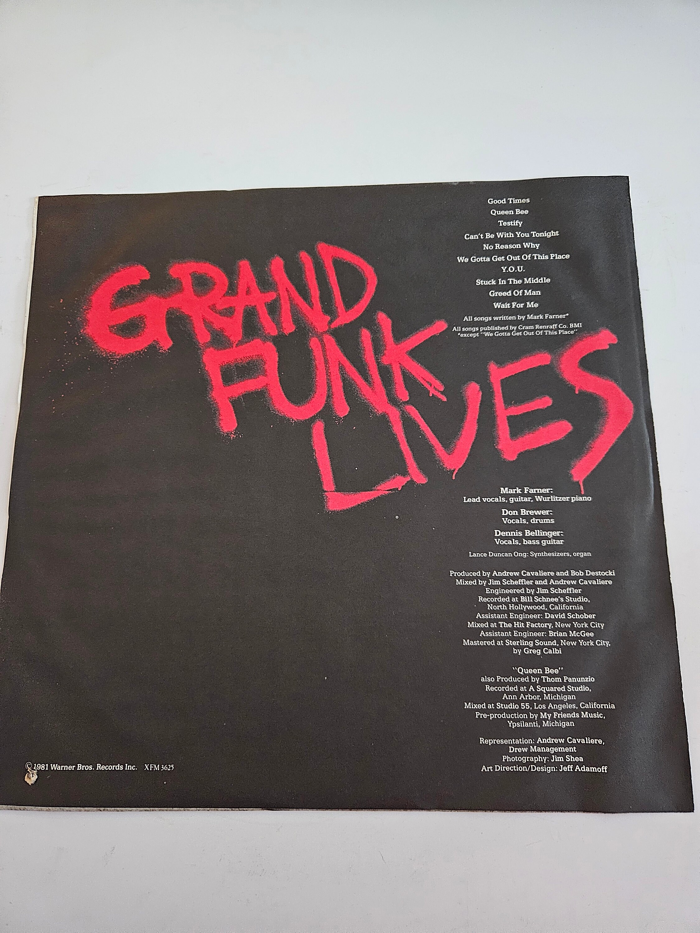 Grand Funk Railroad – Grand Funk Lives - EX - Lp Records - XFM 3625 ...